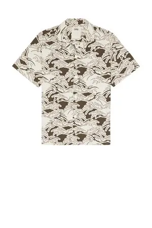 Oas Rogue Cuba Shirt In Cream - Ecru