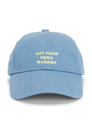 Drole De Monsieur Slogan Cap - Atlantic Blue