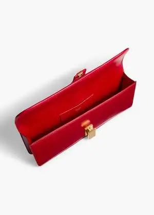 Khaite Blake Clutch - Ruby