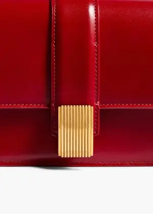 Khaite Blake Clutch - Ruby