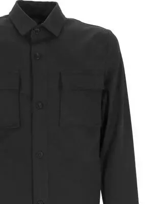 HOSIO Flap-pocket Shirt Jacket