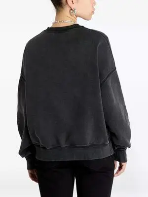 Guess Logo-print Relaxed Fit Sweater - Grey