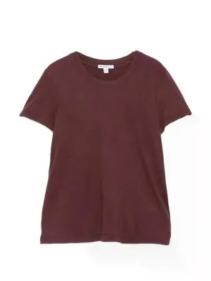 JAMES PERSE Short-sleeve Crew-neck T-shirt - Red