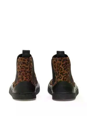 GROUNDIES Sienna Leopard-print Sneakers