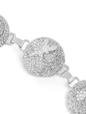 Patrizia Pepe Crystal-embellished Fly Necklace