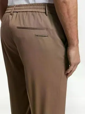 Peserico Drawstring Trousers - Brown