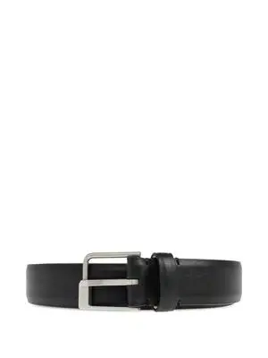 MAISON MARGIELA Buckle-fastening Leather Belt - Black