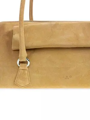 IRO PARIS Suede-finish Zip-top Tote Bag - Neutrals