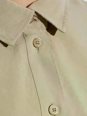 Maison Kitsuné Drawstring Hem Shirt - Neutrals