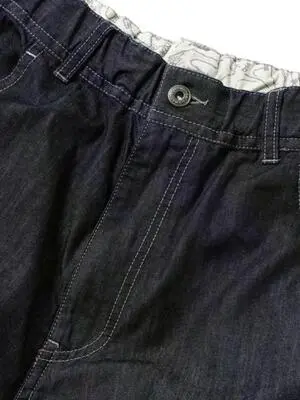 AND WANDER Contrast-stitch Trousers