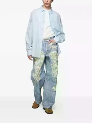 Acne Studios Striped Button-up Shirt