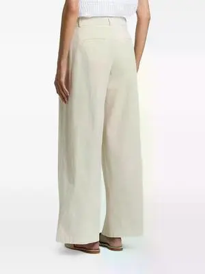Peserico Pleated Wide-leg Trousers
