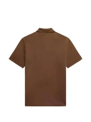 Polo Ralph Lauren Embroidered-logo Polo Shirt - Brown