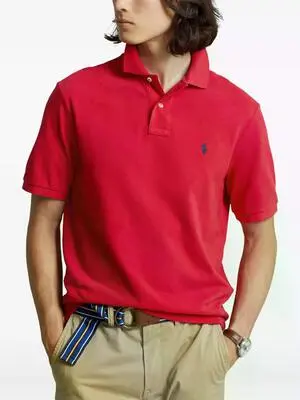 Polo Ralph Lauren Logo-embroidered Polo Shirt - Red