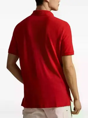 Polo Ralph Lauren Logo-embroidered Polo Shirt - Red