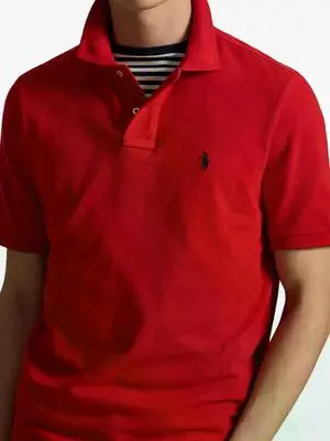 Polo Ralph Lauren Logo-embroidered Polo Shirt - Red