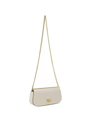 Ralph Lauren Logo-plaque Chain-link Shoulder Bag