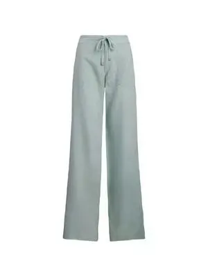 Ralph Lauren Drawstring-waist Linen Trousers