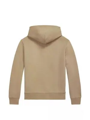 Polo Ralph Lauren Logo-embroidered Drawstring Hoodie - Neutrals