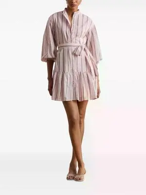 Ralph Lauren Striped Tiered Dress