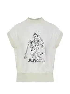 ALLSAINTS Graphic-print T-shirt - Neutrals