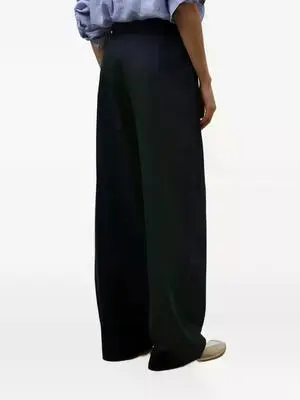 ECOALF Pleated Wide-leg Trousers