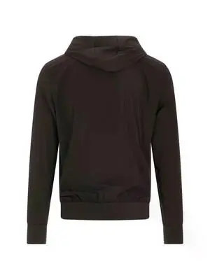 KIRED Zip-up Hooded Jacket - Brown