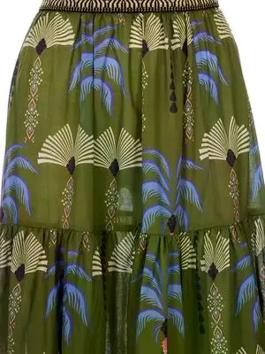 Anjuna Adele Maxi Skirt - Green