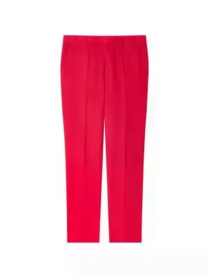 Paul Smith Tape-fit Linen Trousers - Red