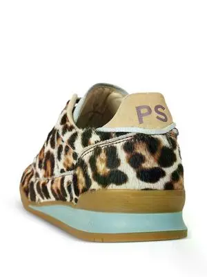 Paul Smith Dover Leopard-print Sneakers - Neutrals