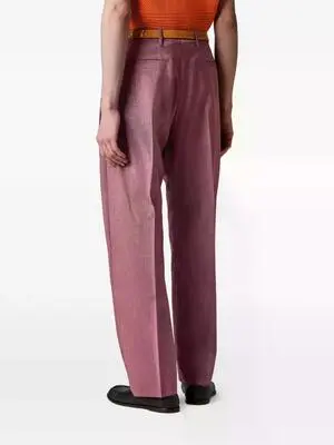 Paul Smith Relaxed-fit Pleated Trousers - Pink