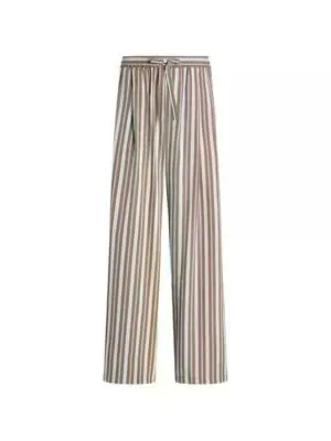 Dolce & Gabbana Striped Poplin Trousers - Neutrals