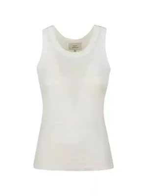 LOULOU Ribbed-knit Tank Top - Neutrals