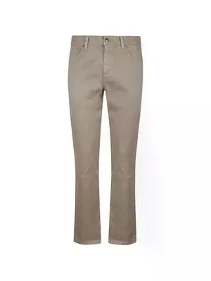 Zegna Stretch Linen-blend Trousers - Neutrals