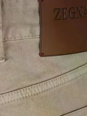 Zegna Stretch Linen-blend Trousers - Neutrals