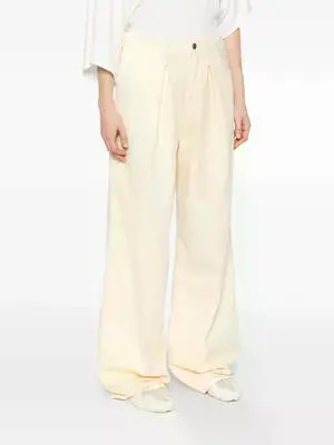 HAIKURE Pleated Pocket Trousers - Neutrals