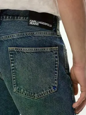 Karl Lagerfeld Tapered Jeans - Blue