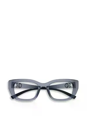 Gucci Cat-eye Frame Glasses - Blue