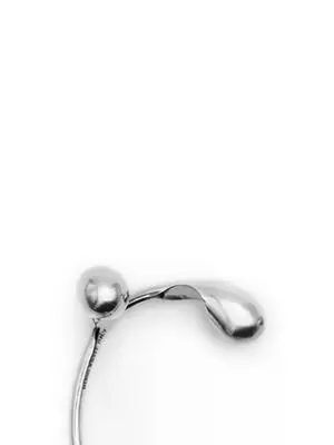 HUGO KREIT Serti Sphere-detail Earrings
