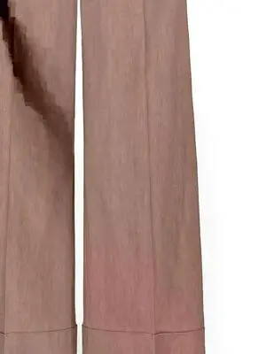D.exterior Pressed-crease Turn-up Cuff Trousers - Neutrals