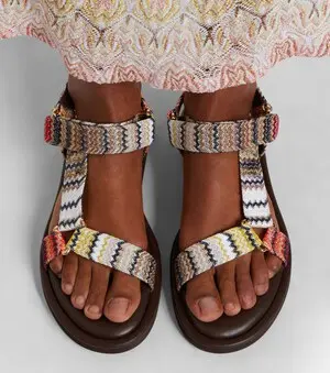Missoni Minnie Zigzag Sandals