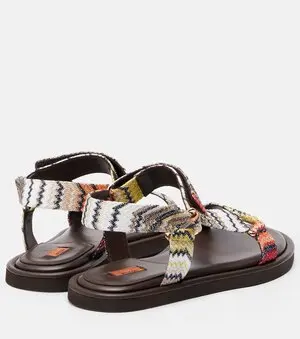 Missoni Minnie Zigzag Sandals