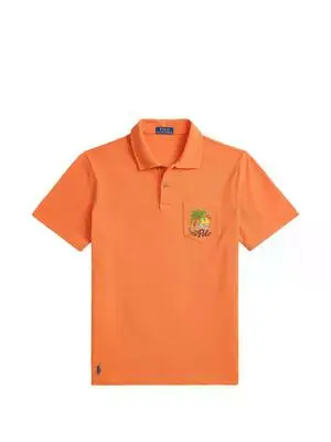 Polo Ralph Lauren Embroidered-pocket Polo Shirt