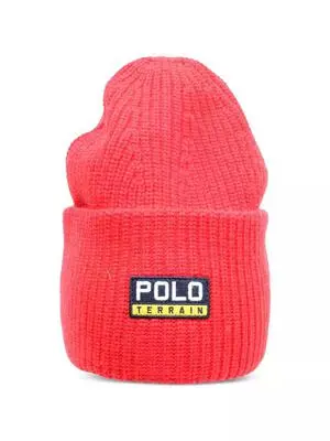 Polo Ralph Lauren Terrain Ribbed-knit Beanie - Red