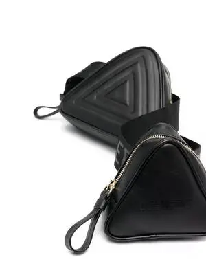 Iceberg Leather Triangle Belt Bag