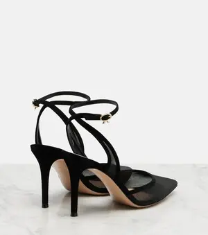 GIANVITO ROSSI Dorotea Slingback Pumps - Black