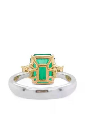 HYT JEWELRY Emerald And Diamond Ring
