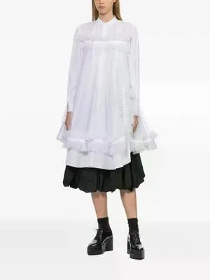 Noir Kei Ninomiya Ruffled Mini Dress