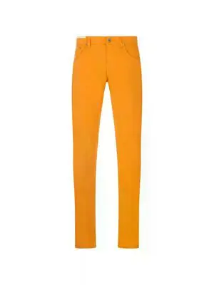 PT TORINO Logo-patch Chino Pants - Orange