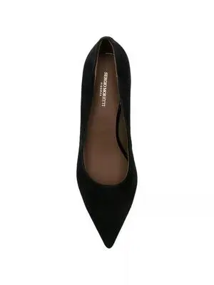 SERGIO MORETTI FIRENZE Pointed-toe Block-heel Pumps